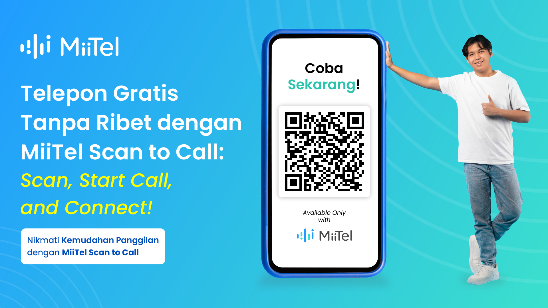 Tingkatkan Kepuasan Pelanggan dengan MiiTel Scan to Call: Tinggal Scan untuk Telepon Gratis ...